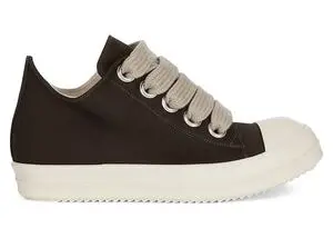 Rick Owens Jumbo Lace Low Denim Sneakers