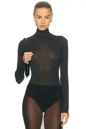 Turtleneck Long Sleeve Bodysuits
