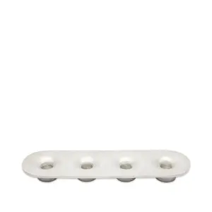 FERM LIVING Soothe 4 Candle Holder - Aluminium