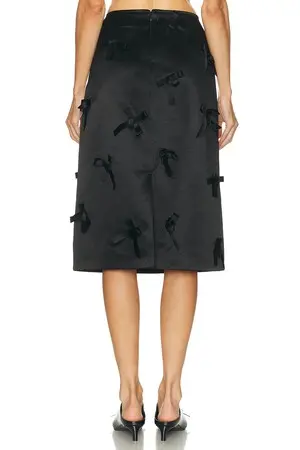 JIL SANDER Origami Bow Skirt