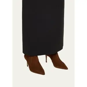 STUART WEITZMAN Suede Knee Boots - Fawn