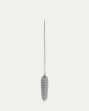 Simkhai Morgan Rhinestone-embellished Woven Clutch