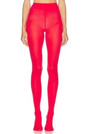Swedish Stockings Olivia Premium Tights - Sharp Red