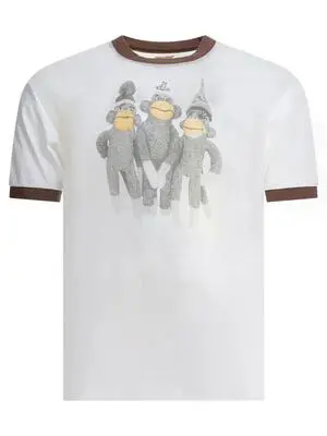 Kapital Monkey-print T-shirt