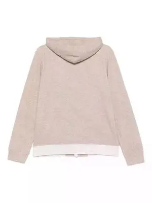 DORIANI CASHMERE Cashmere Hooded Cardigan