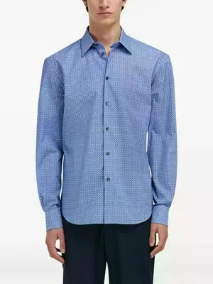 FERRAGAMO Monogram Print Shirt