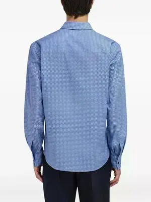 FERRAGAMO Monogram Print Shirt