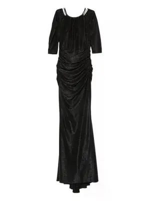 Talbot Runhof Round Neck Evening Dresses