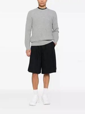 MC2 SAINT BARTH Ribbed Wool Knitwear - Grey