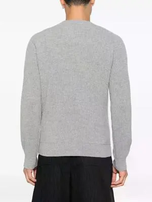 MC2 SAINT BARTH Ribbed Wool Knitwear - Grey