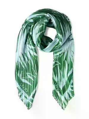 Liu Jo Pleated Printed Scarf