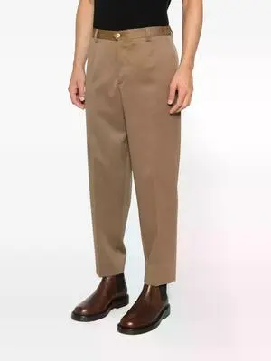 BRIGLIA 1949 Button Trousers - Brown