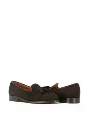 Alden Tassel Suede Loafers