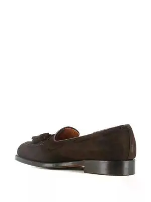 Alden Tassel Suede Loafers