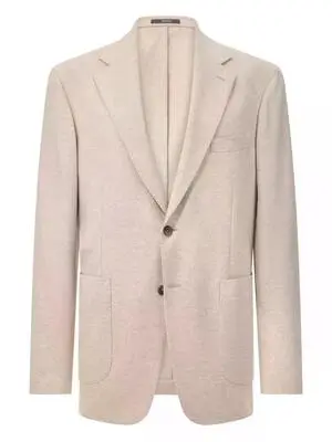 Boggi Milano Single-breasted Patch-pocket Blazer