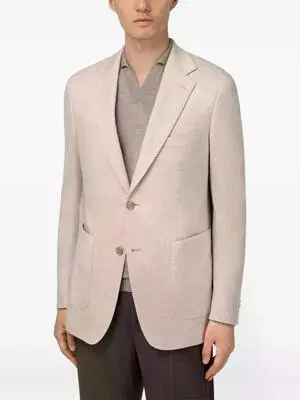 Boggi Milano Single-breasted Patch-pocket Blazer