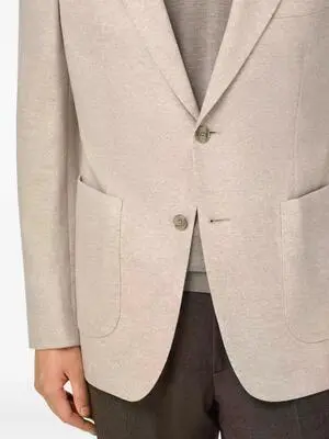 Boggi Milano Single-breasted Patch-pocket Blazer