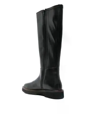 Geox Leather Zip Boots