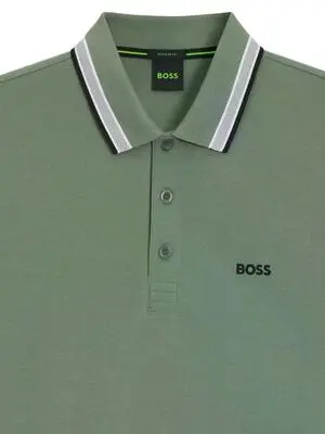 BOSS Tipped-collar Polo Shirt