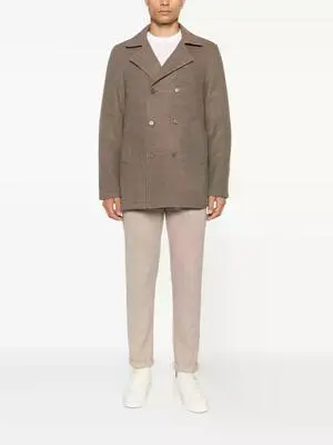 DORIANI CASHMERE Double-breasted Cashmere Coat