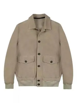 Montedoro Buttoned Suede Jacket