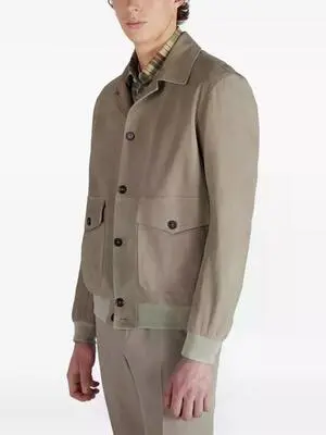 Montedoro Buttoned Suede Jacket