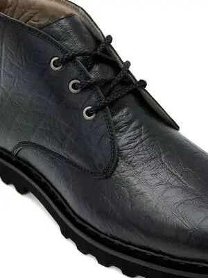 ALLSAINTS Skiff Leather Boots - Black