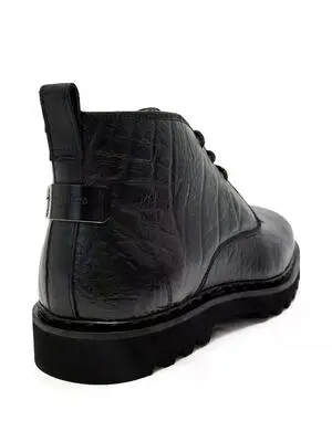 ALLSAINTS Skiff Leather Boots - Black