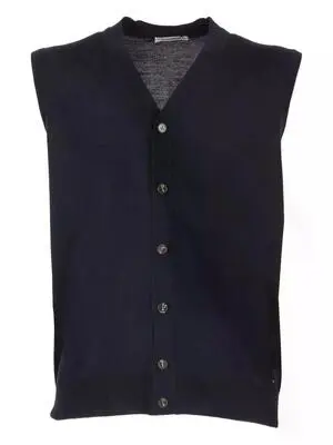 Kangra Button Detailed Vests For Men