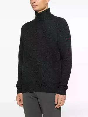 Peuterey Roll Neck Sweater - Black