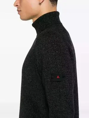 Peuterey Roll Neck Sweater - Black