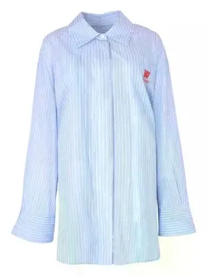 Off-white Plain Shirts For Women