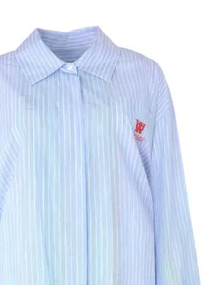 Off-White Roxy Striped Shirt Dress