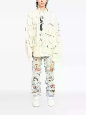 WHO DECIDES WAR BY EV BRAVADO Pocket-detail Jacket