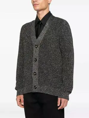 Emporio Armani Buttoned Shawl-collar Cardigan