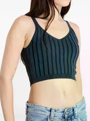 Calvin Klein Striped V-neck Tank Top