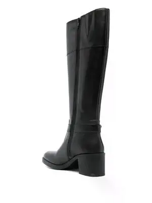 Geox Strap-detail Knee-high Boots