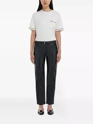 FERRAGAMO Five-pocket Nappa Trousers