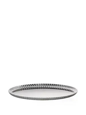 ALESSI Xjin Kuramoto Tray - Silver