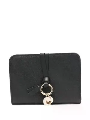 Chloé Charm Detail Wallet - Black