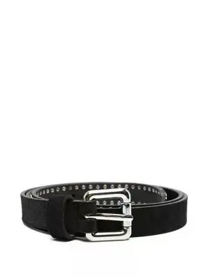 TELA Studded Buckle Belt - Black