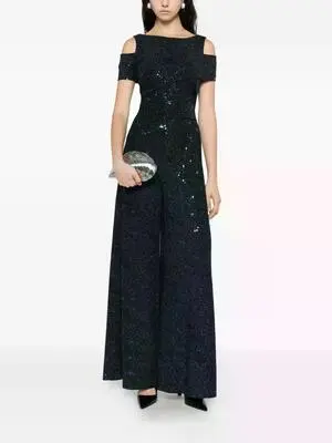 Talbot Runhof Sequin-embellished Jumpsuit