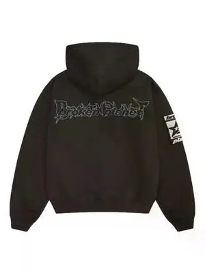 BROKEN PLANET Logo-print Hoodie