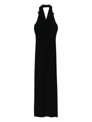 Talbot Runhof Halterneck Jumpsuit - Black