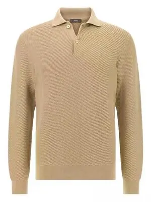 Boggi Milano Ribbed-knit Merino Wool Sweater
