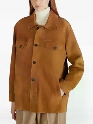 Montedoro Buttoned Suede Jacket