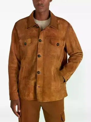 Montedoro Suede Pocket Overshirt