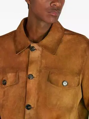 Montedoro Suede Pocket Overshirt