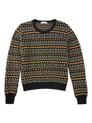 ZANONE Jacquard Crew-neck Sweater
