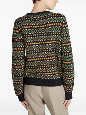 ZANONE Jacquard Crew-neck Sweater